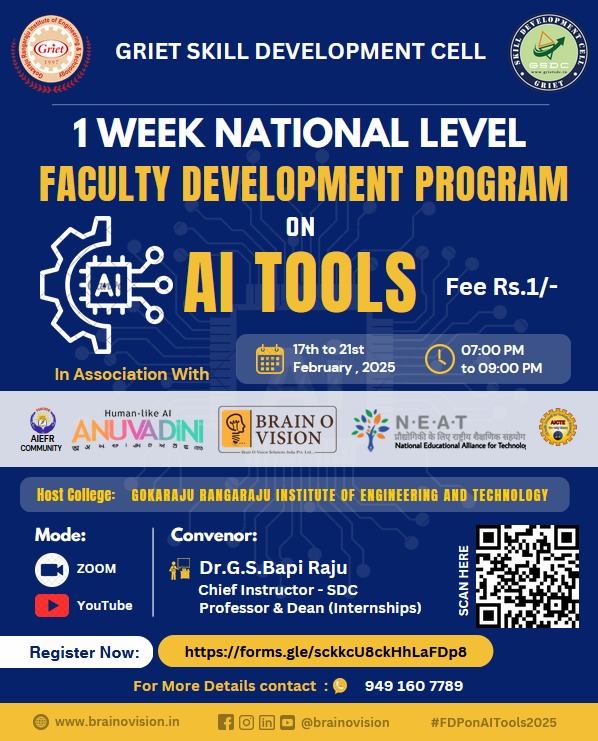 GRIET - Gokaraju Rangaraju Institute of Engineering and Technology